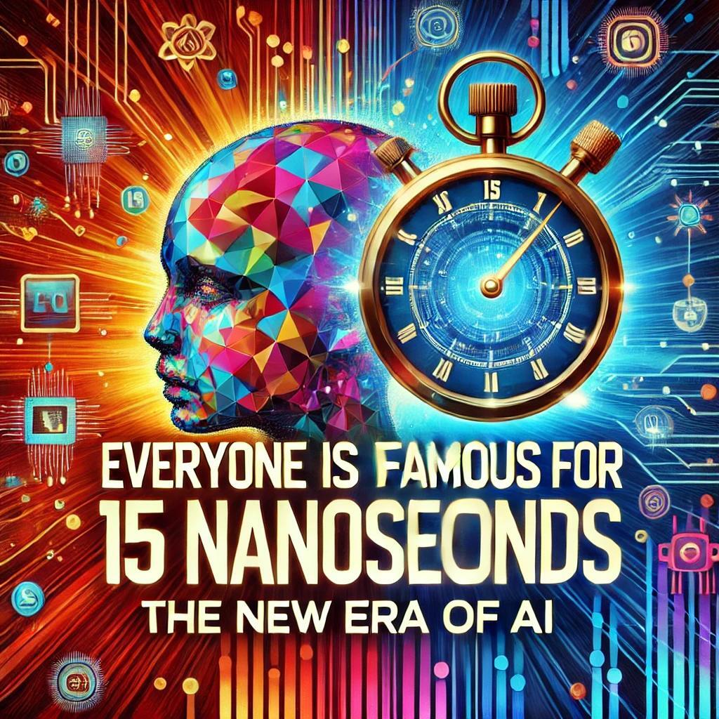 Everyone is Famous for 15 Nanoseconds: The New Era of AI