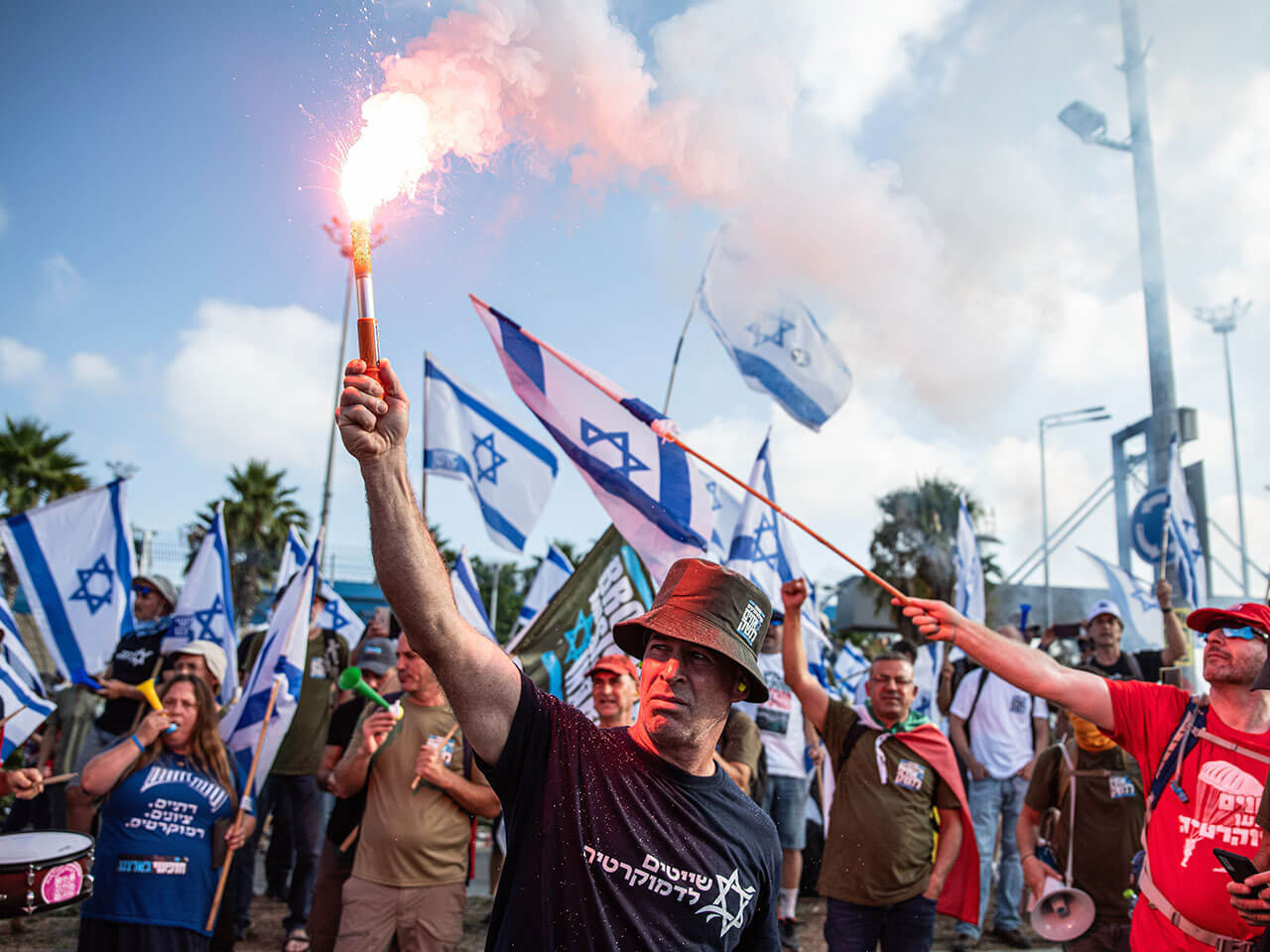 Festival Attendees in Israel Advocate for Hostage Awareness