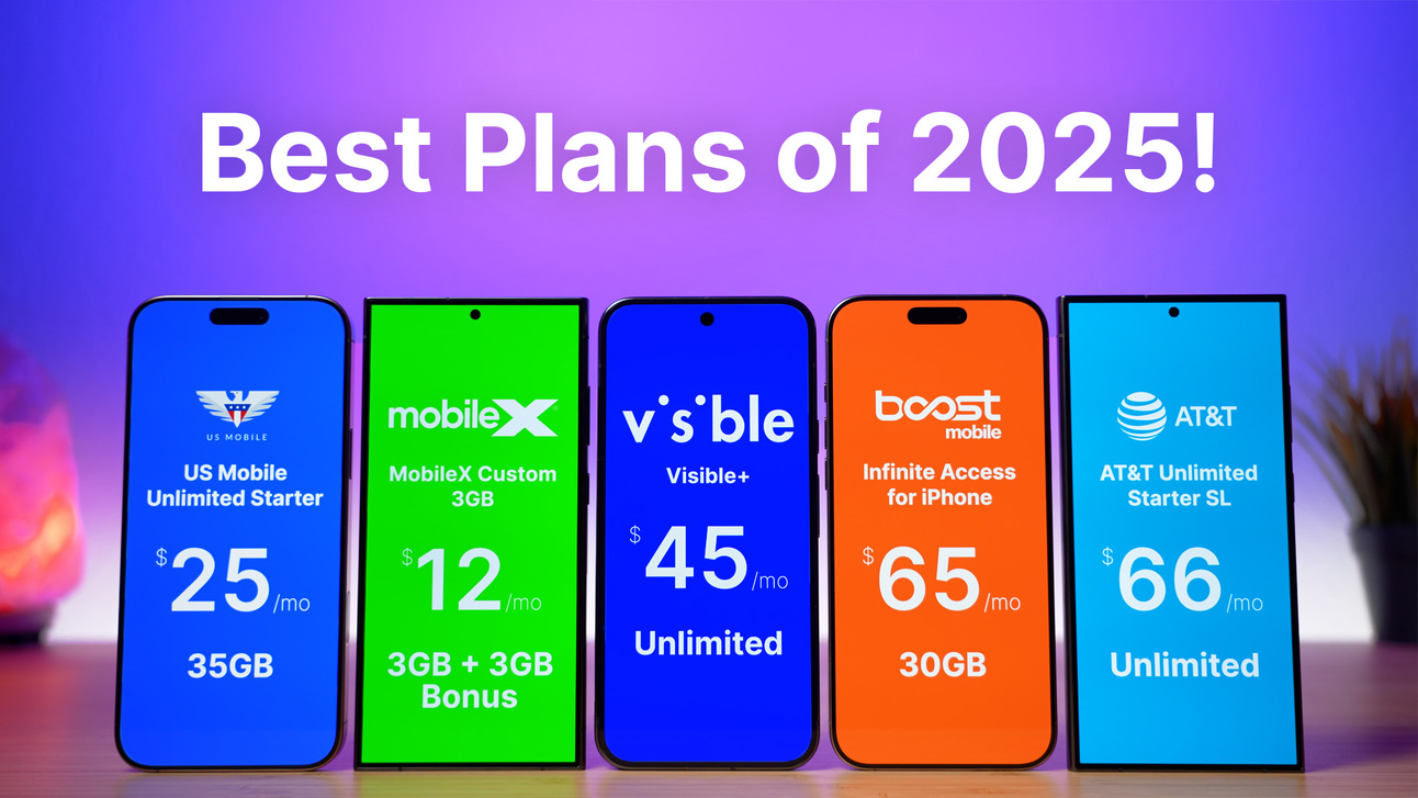 Best Cell Phone Plans of 2025