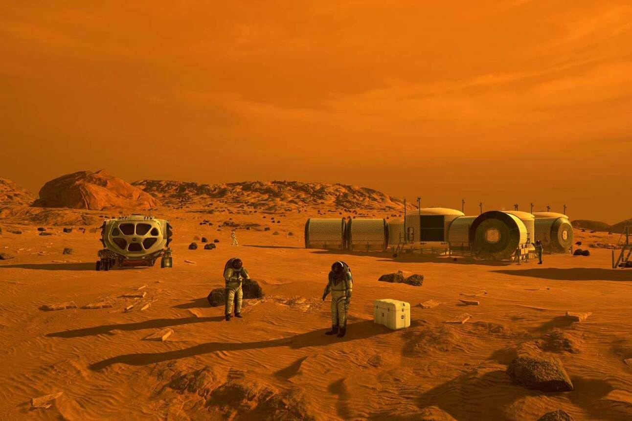 How can we ensure Mars habitats are sustainable for human life?