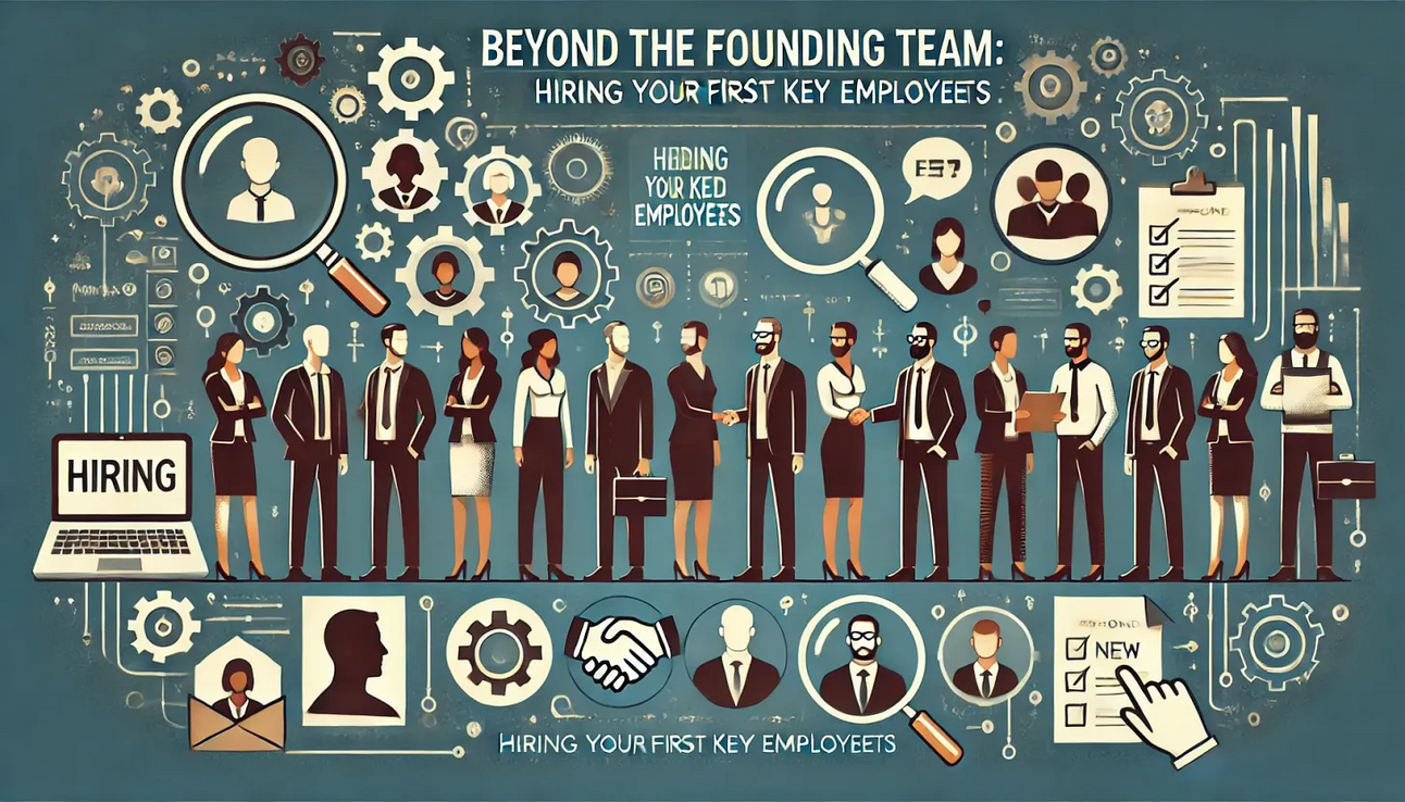 Beyond the Founding Team: Hiring Your First Key Employees