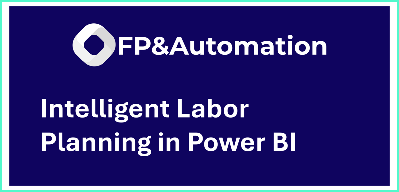 Intelligent Labor Planning with Power BI and Acterys