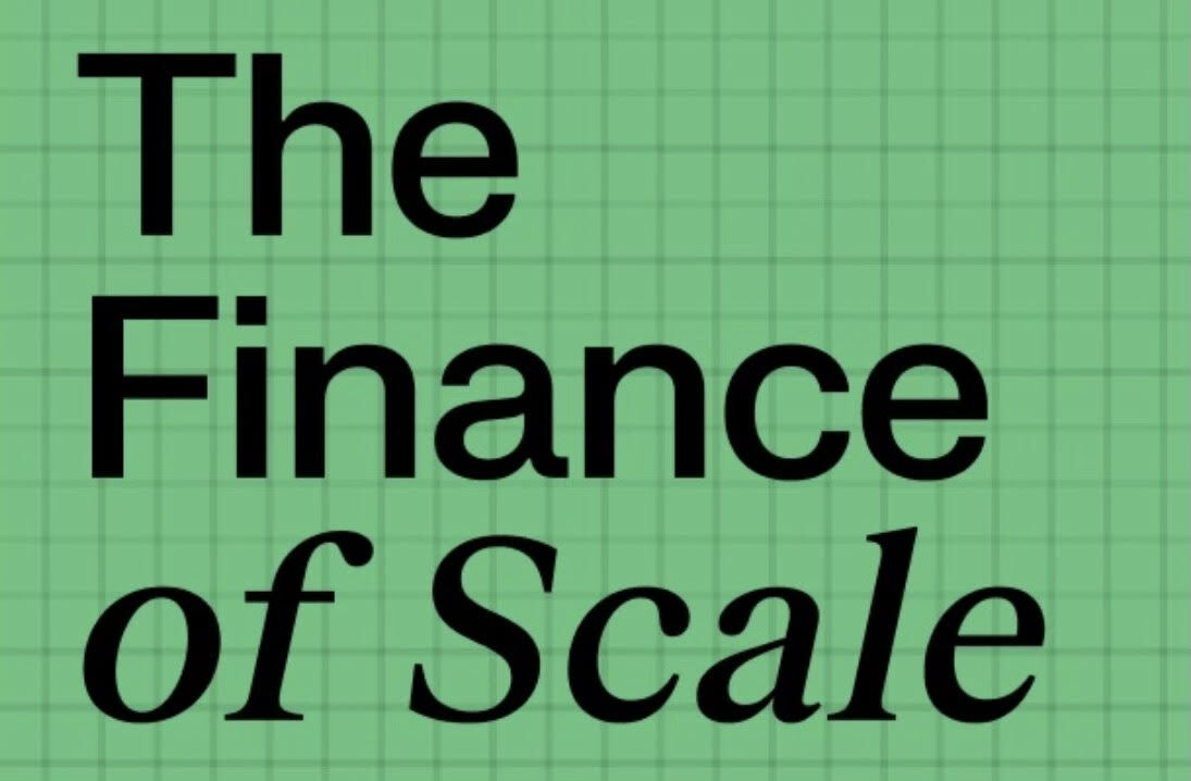 The Scale of Finance