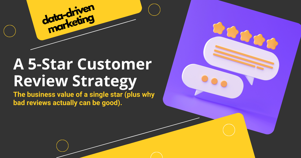 A 5-Star Customer Review Strategy