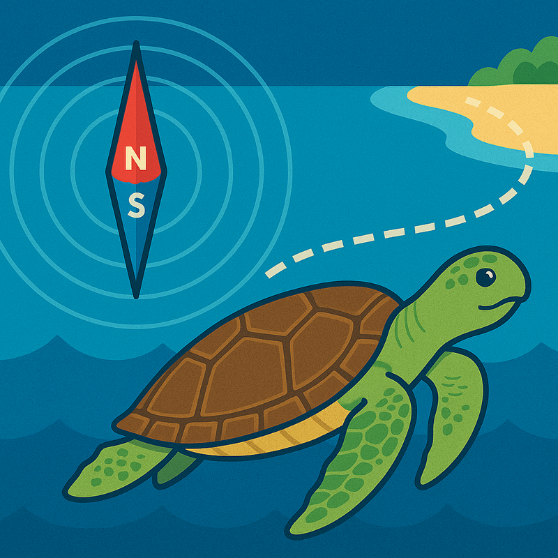 How Sea Turtles Find their Way