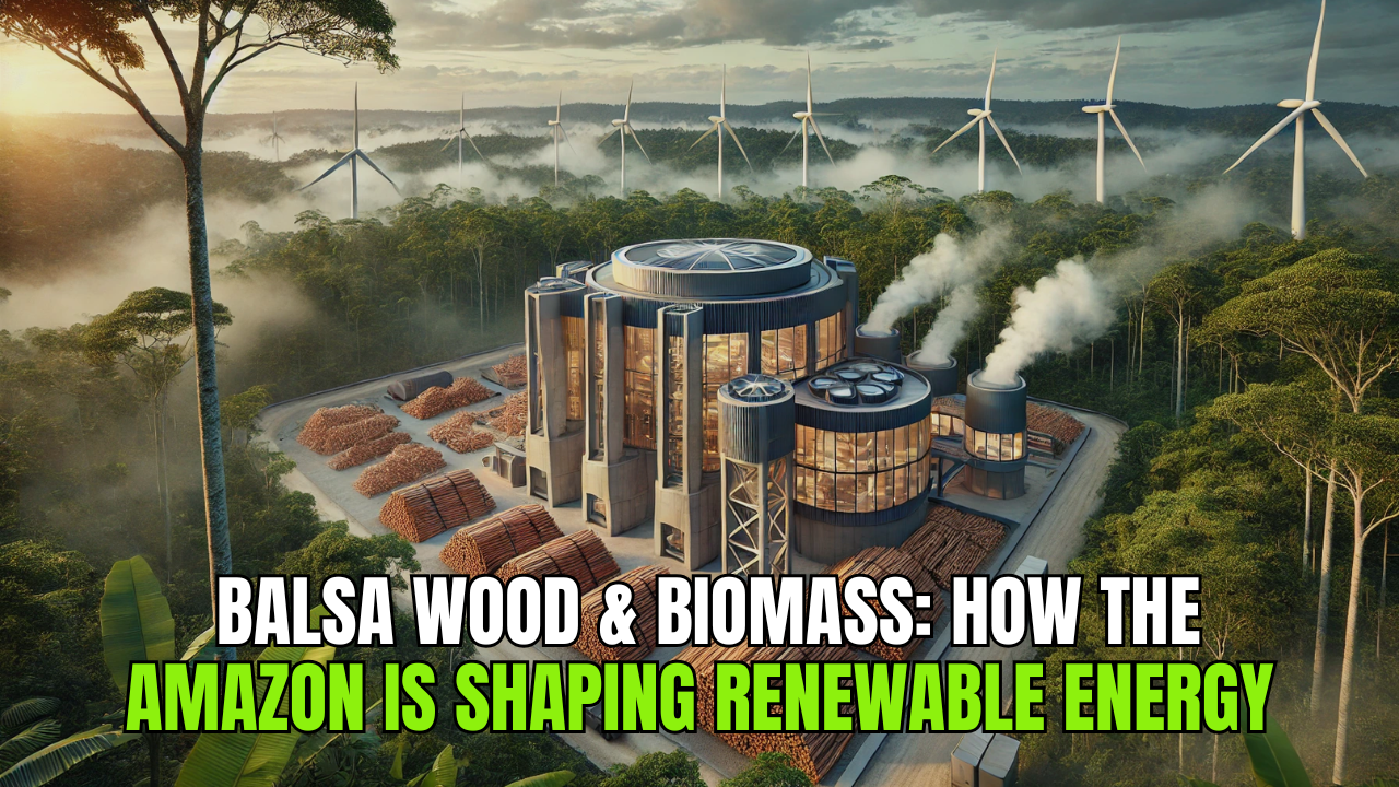 🌱 Balsa Wood & Biomass: How the Amazon is Shaping Renewable Energy 🌍🔋
