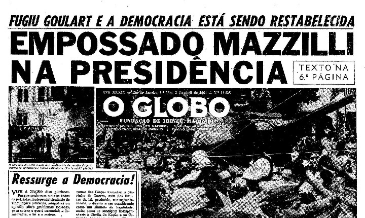 How the Brazilian press covered the 1964 military coup