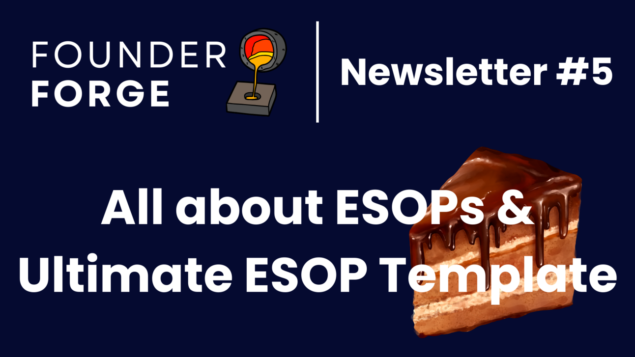 🍰 All about ESOPs in the US (vs. Europe) & The Ultimate ESOP Template | #5