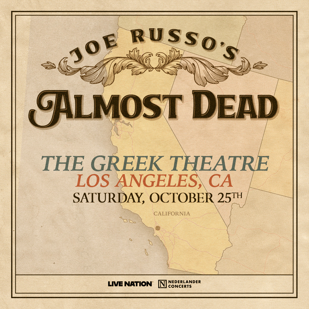 Don't Miss Joe Russo’s Almost Dead 10/25!