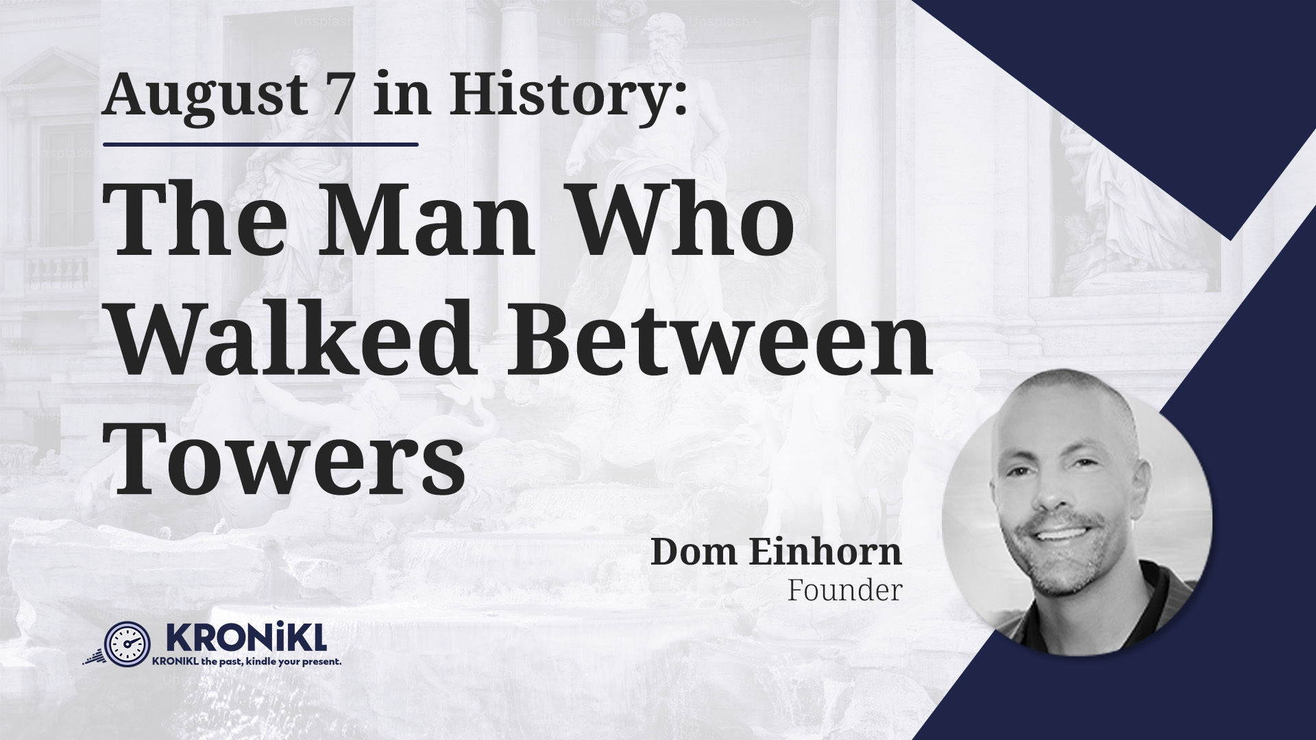 The Man Who Walked Between Towers