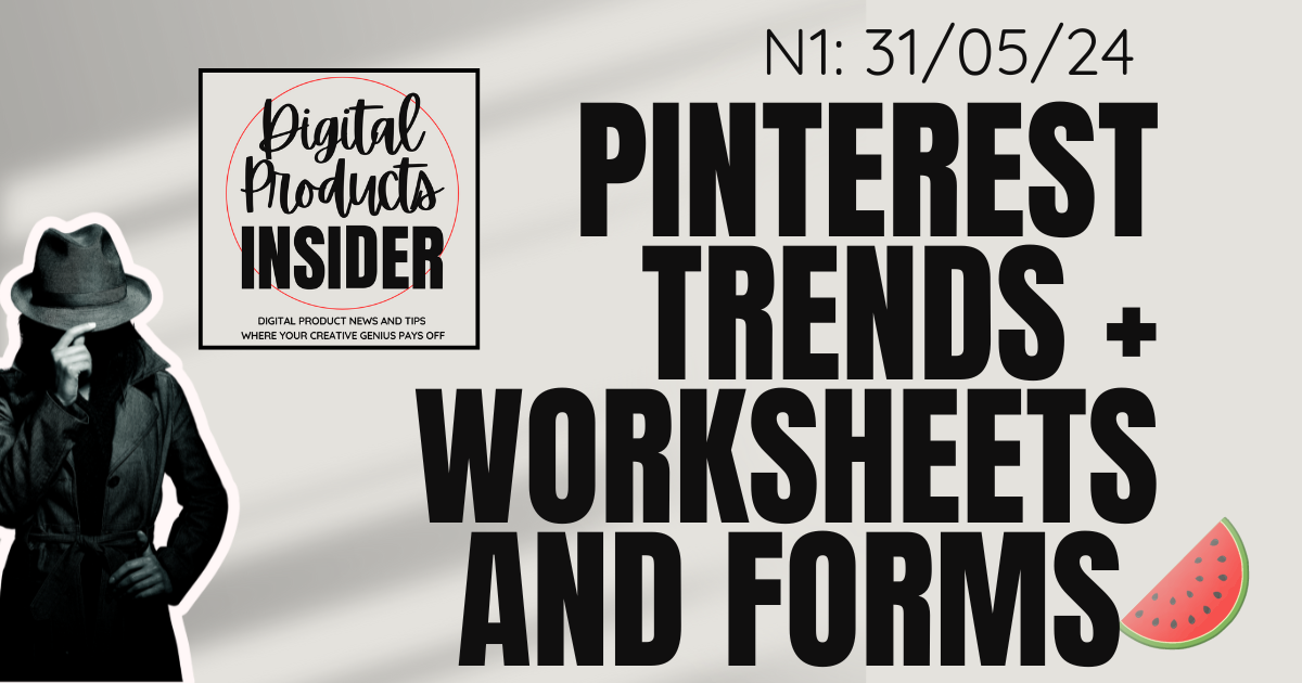 DPI: Pinterest Trends + Worksheets and Forms