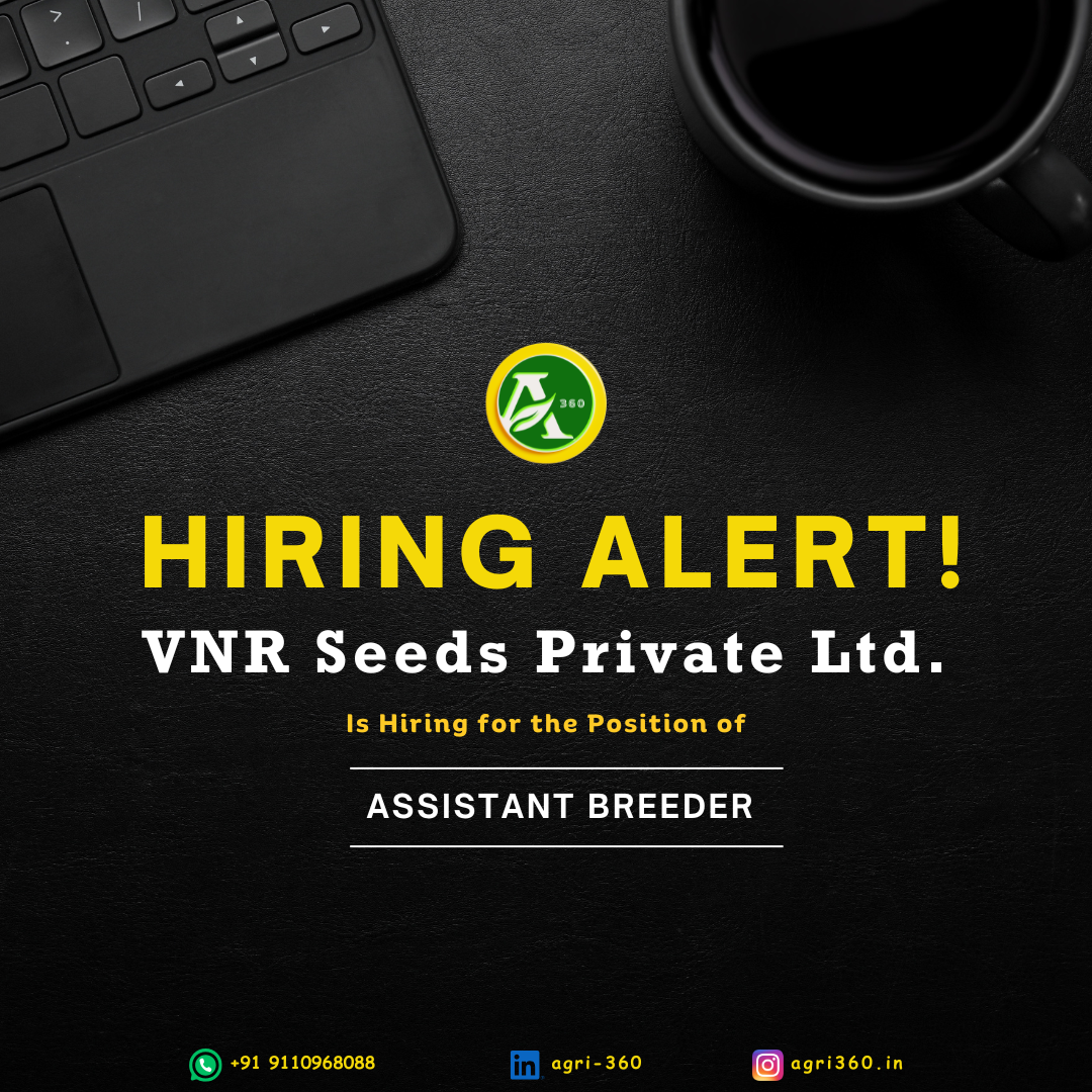 VNR Seeds is hiring