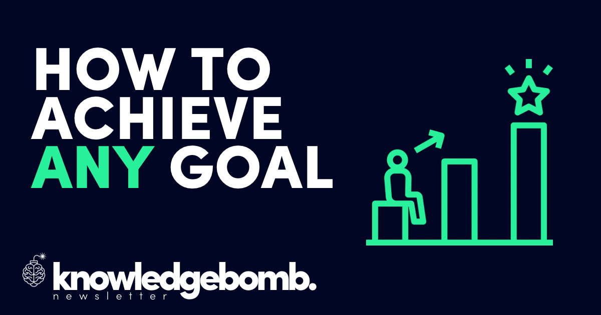 HOW TO ACHIEVE ANY GOAL
