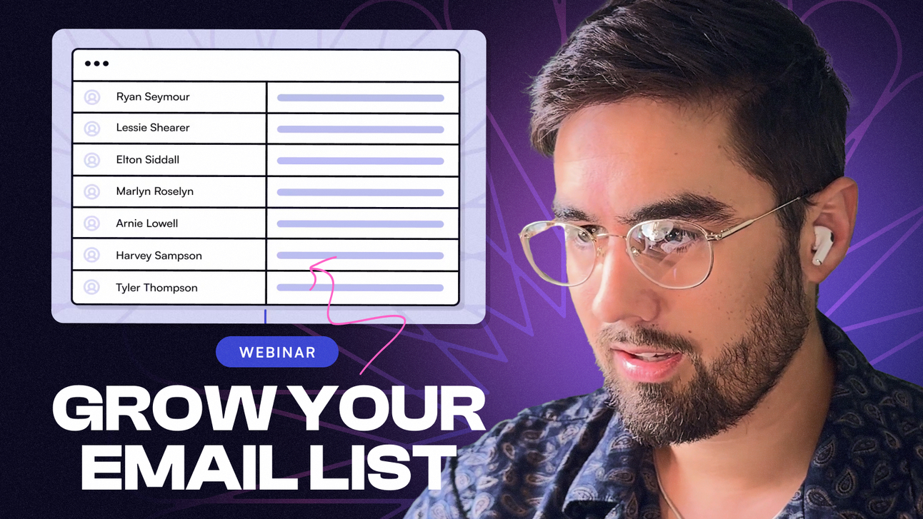 List-Building Masterclass Webinar