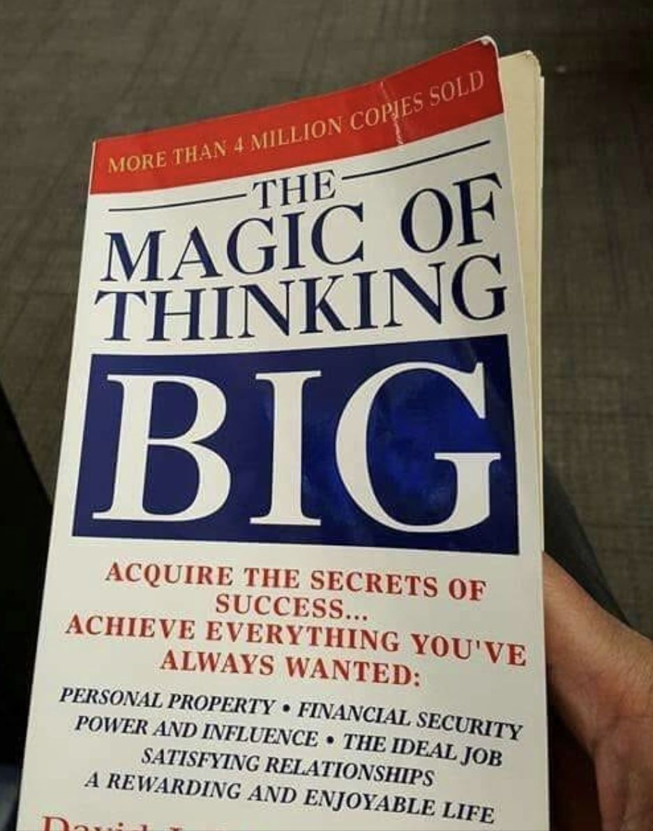 BOOK REVIEW: The Magic of Thinking Big