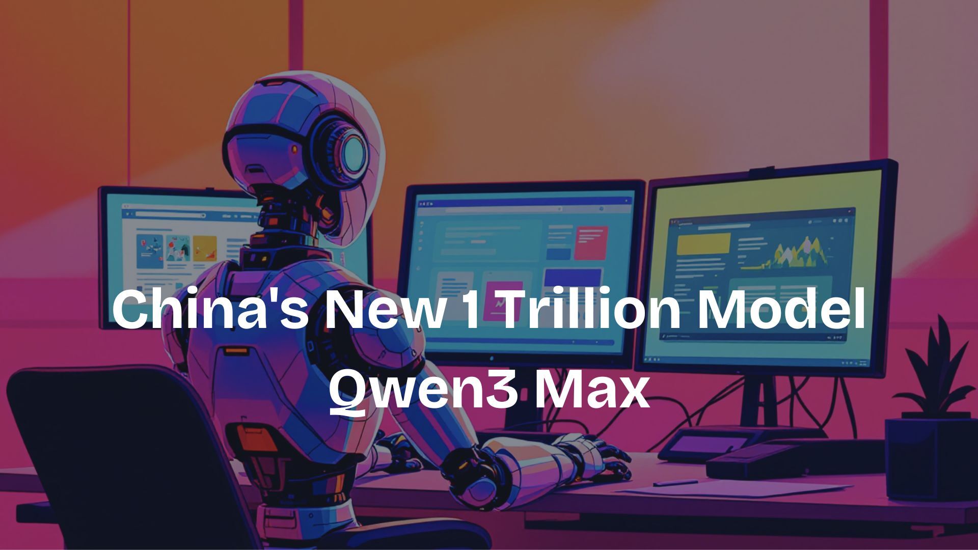 China's New 1 Trillion Model Qwen3 Max