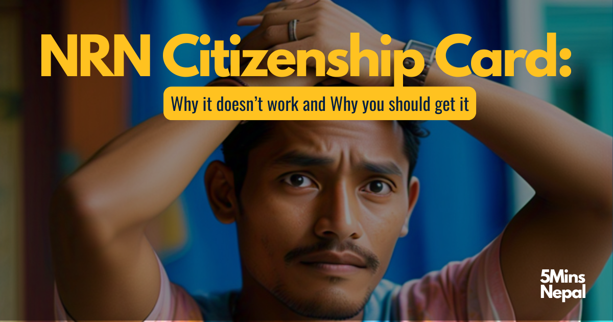 🇳🇵Why the NRN card doesn't work and why you should get it
