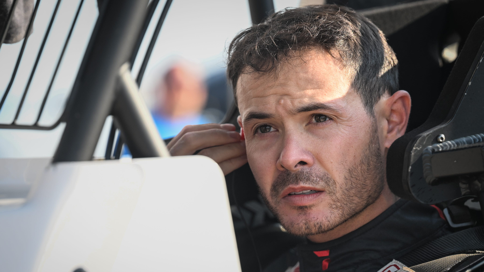 Kyle Larson Involved in a Crash