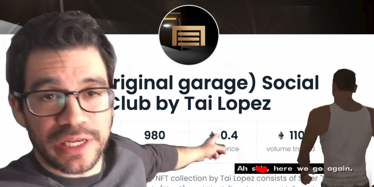 Not Again: Tai Lopez Edition