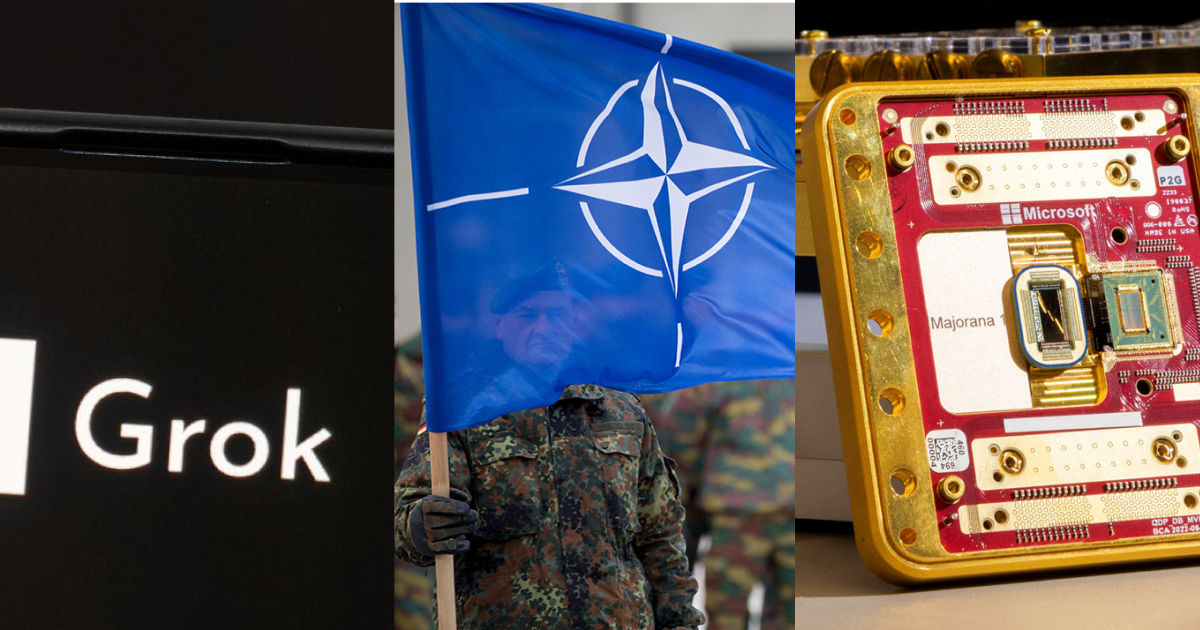 Grok-3 • NATO AI Summit • Microsoft’s Majorana 1