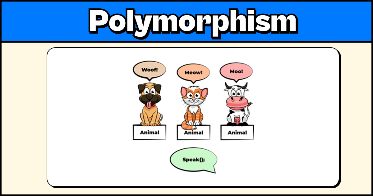 🦥 Oop Pillar 4 Polymorphism For Dummies