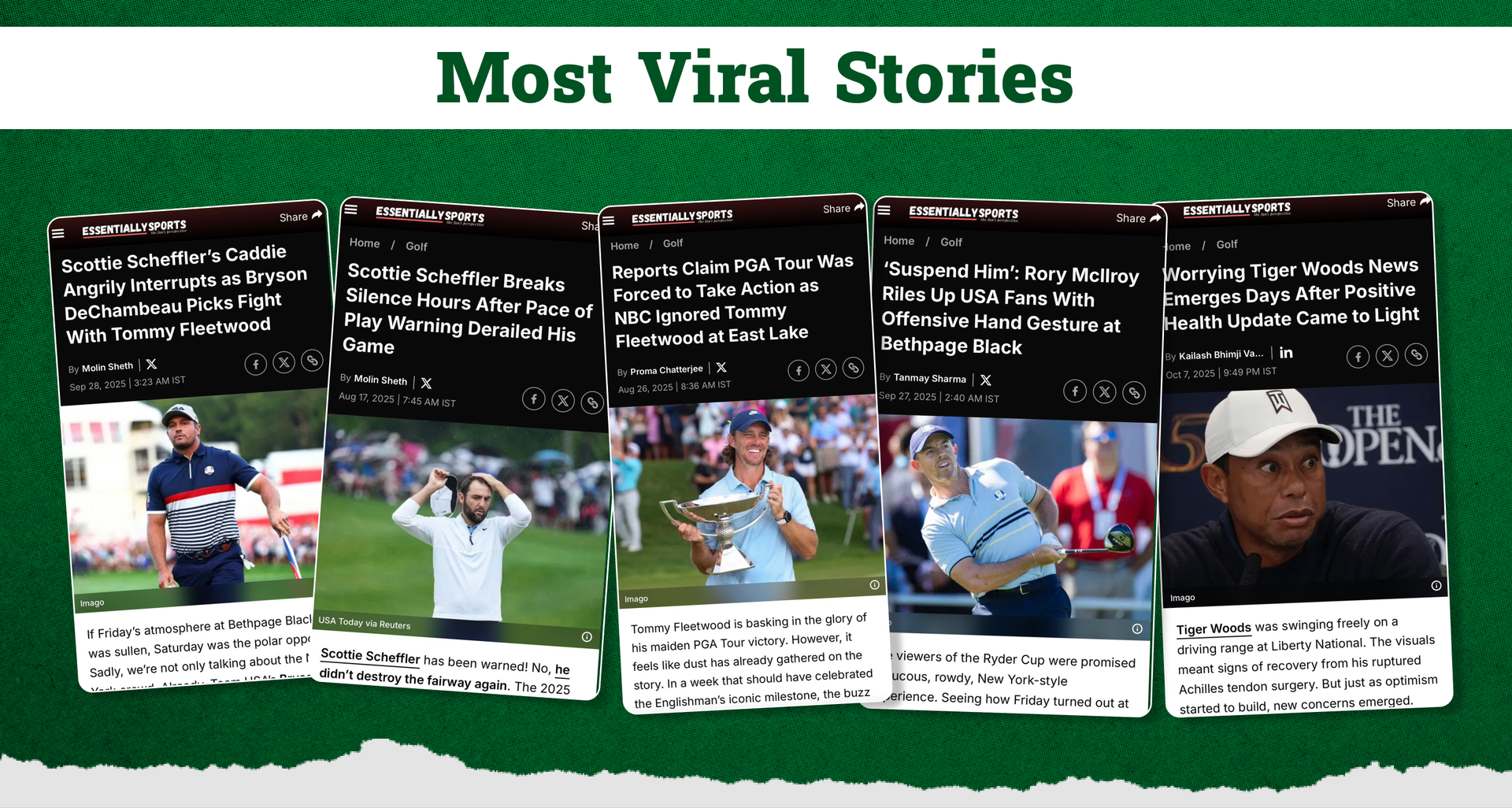 Our Year Together in Golf