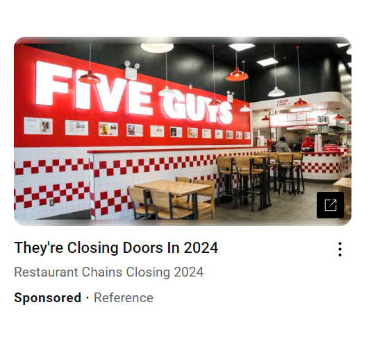 Five Guys, Chick-fil-A Are Not Closing. It’s Just Clickbait