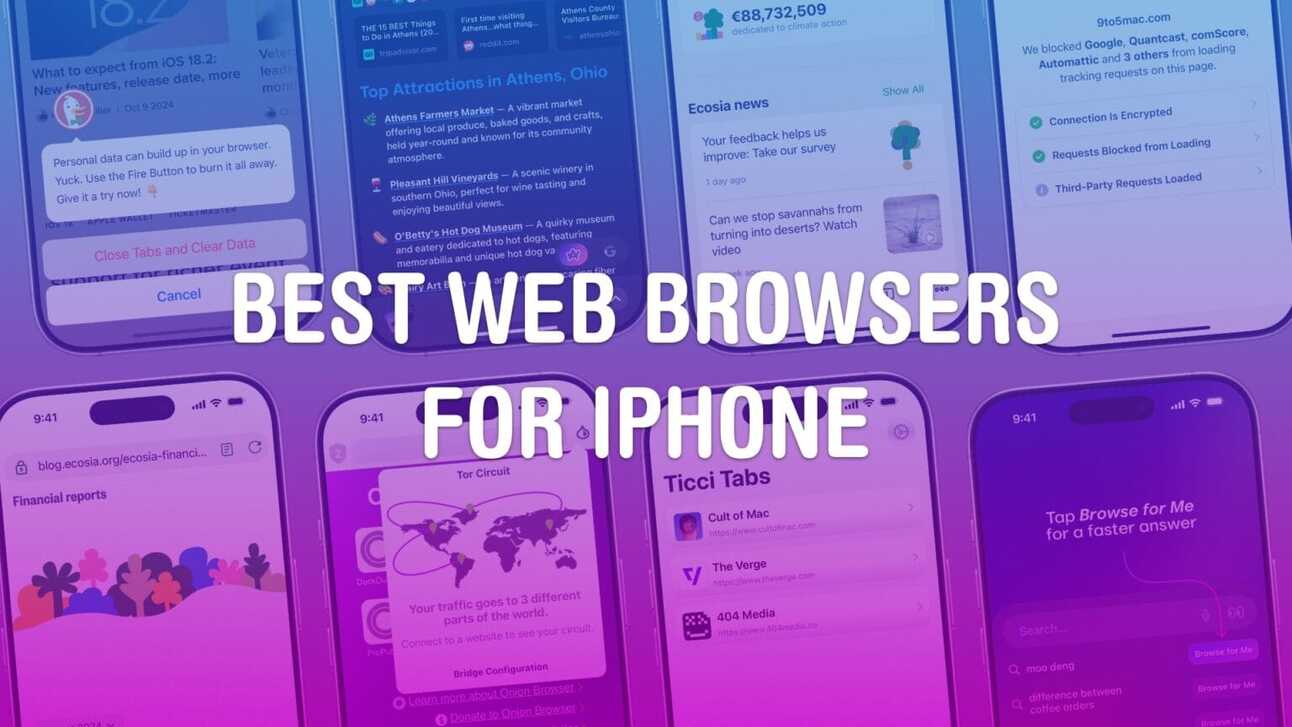 Best iPhone web browsers you never tried