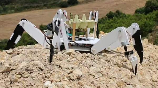 Robotic AI-powered spiders might help save the planet