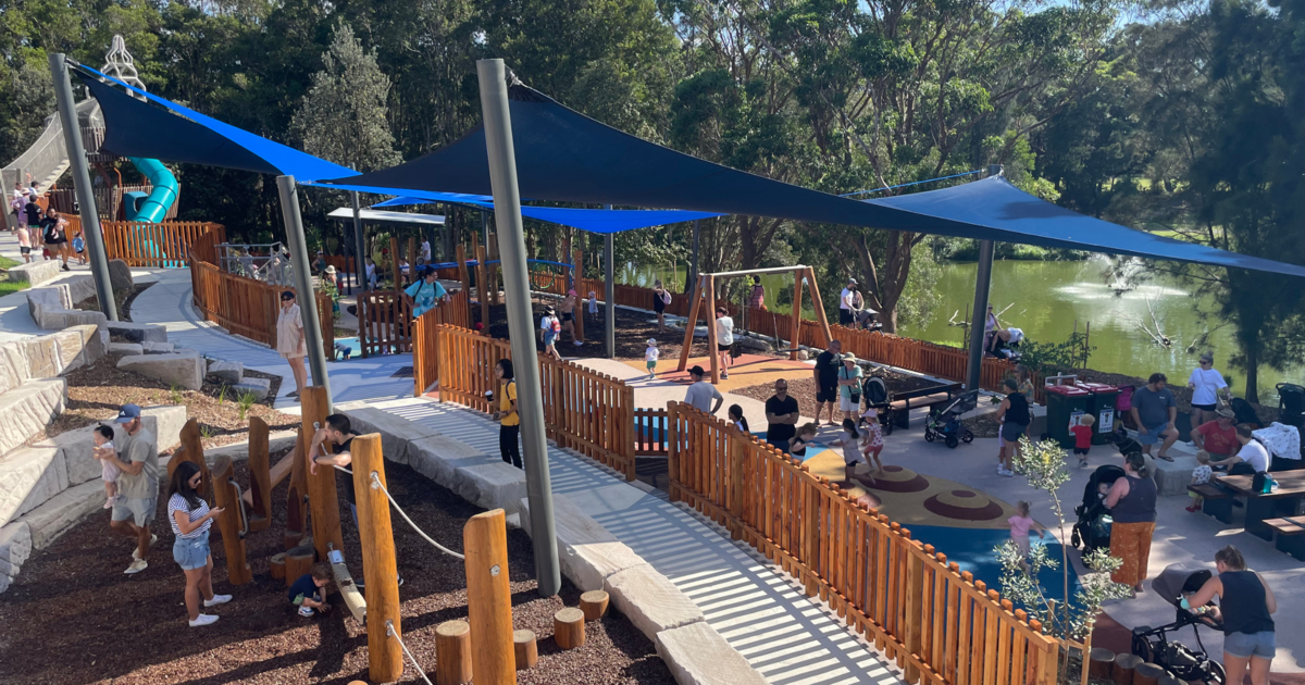 Bayside Council unveils new adventure playground in Botany
