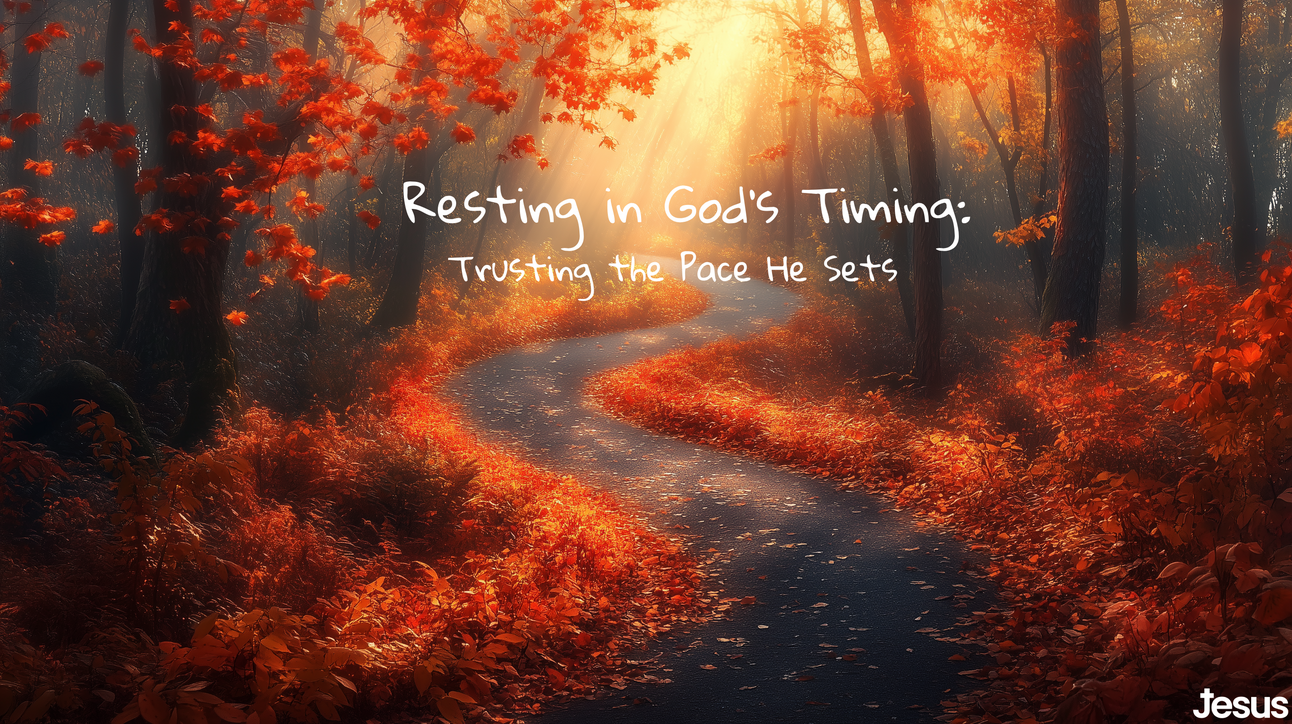 Resting in God’s Timing: