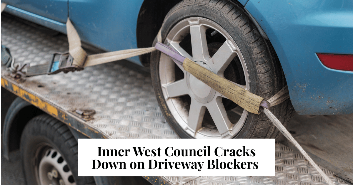 Inner West Council Introduces Towing for Driveway Blockers | Inner West ...