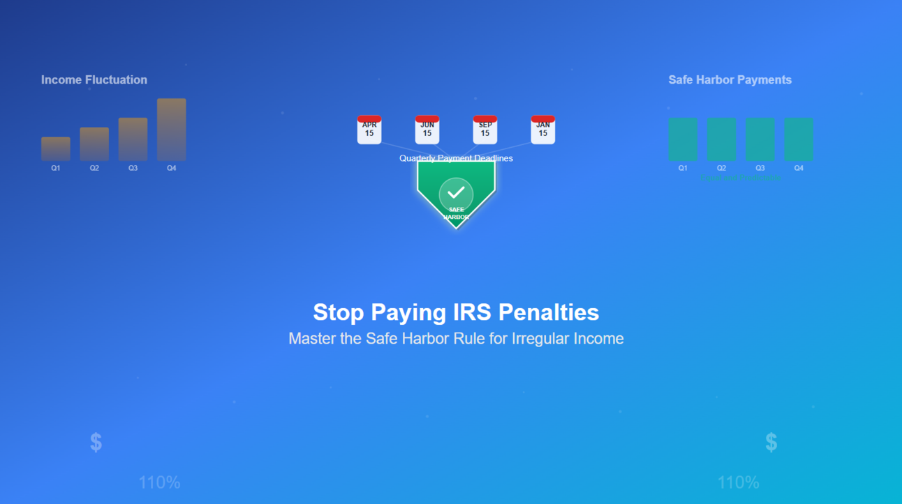 Stop Paying IRS Penalties: Master the Safe Harbor Rule for Irregular Income