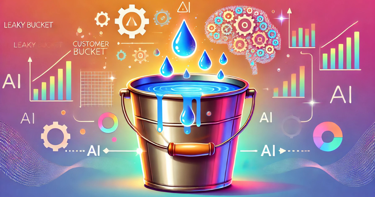 🚀 AI: Transforming Marketing’s Leaky Bucket Theory 🎯