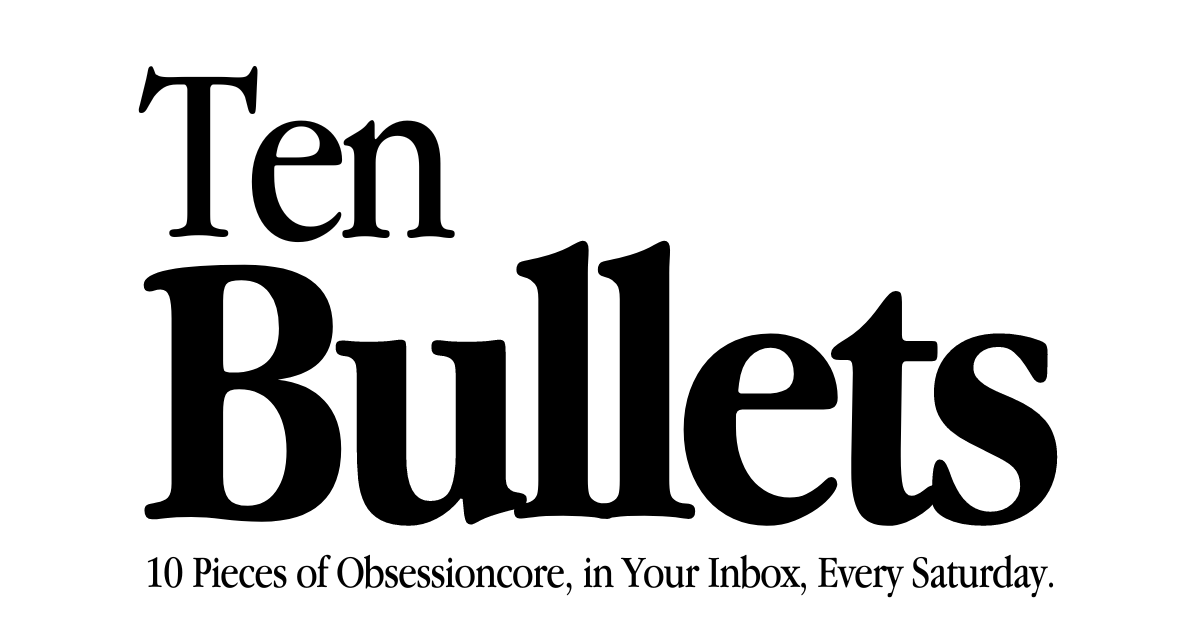 🏴 On the zone, world-building, and vision. Ten Bullets.