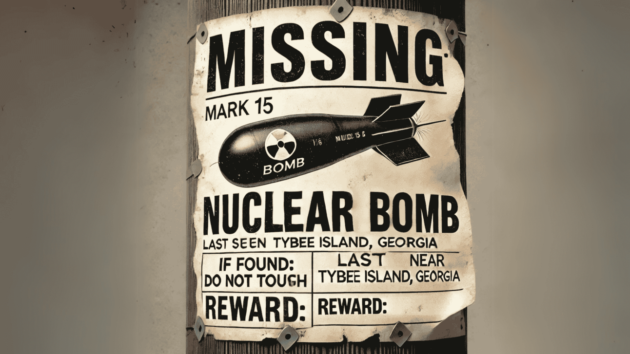 🌎 This Week In History - The U.S. Lost A Nuclear Bomb