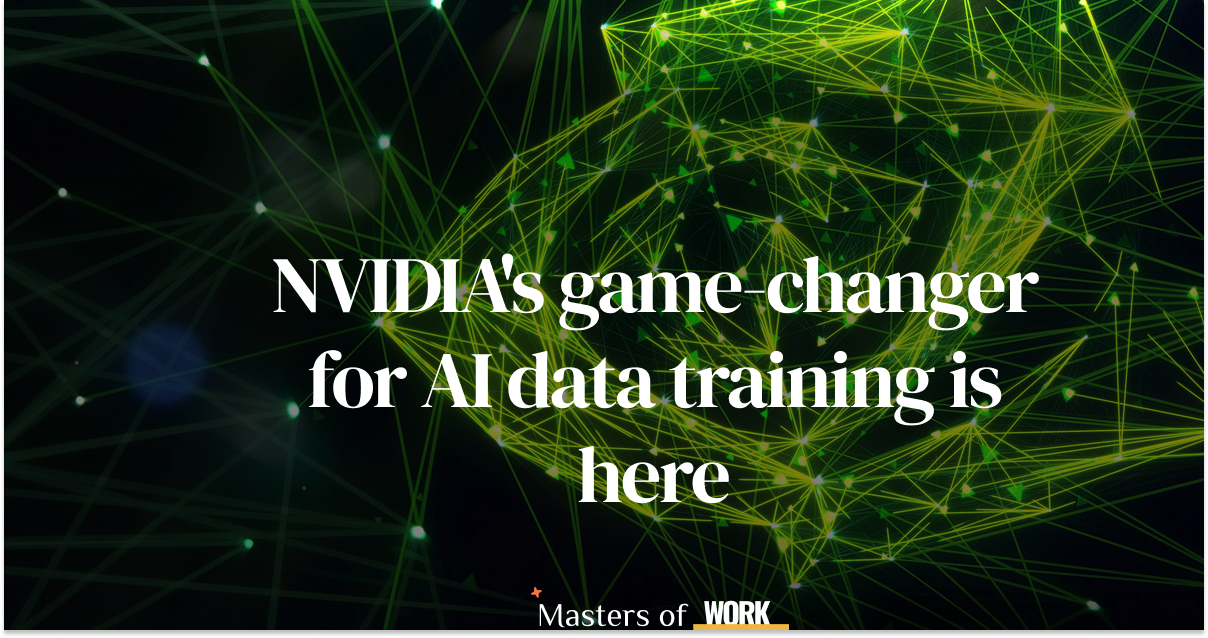 NVIDIA's game-changer for AI data training is here NVIDIA's game-changer for AI data training is here