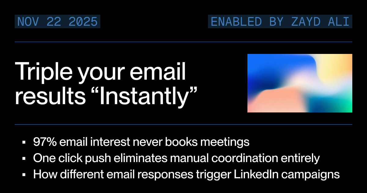 Triple your email results "Instantly"
