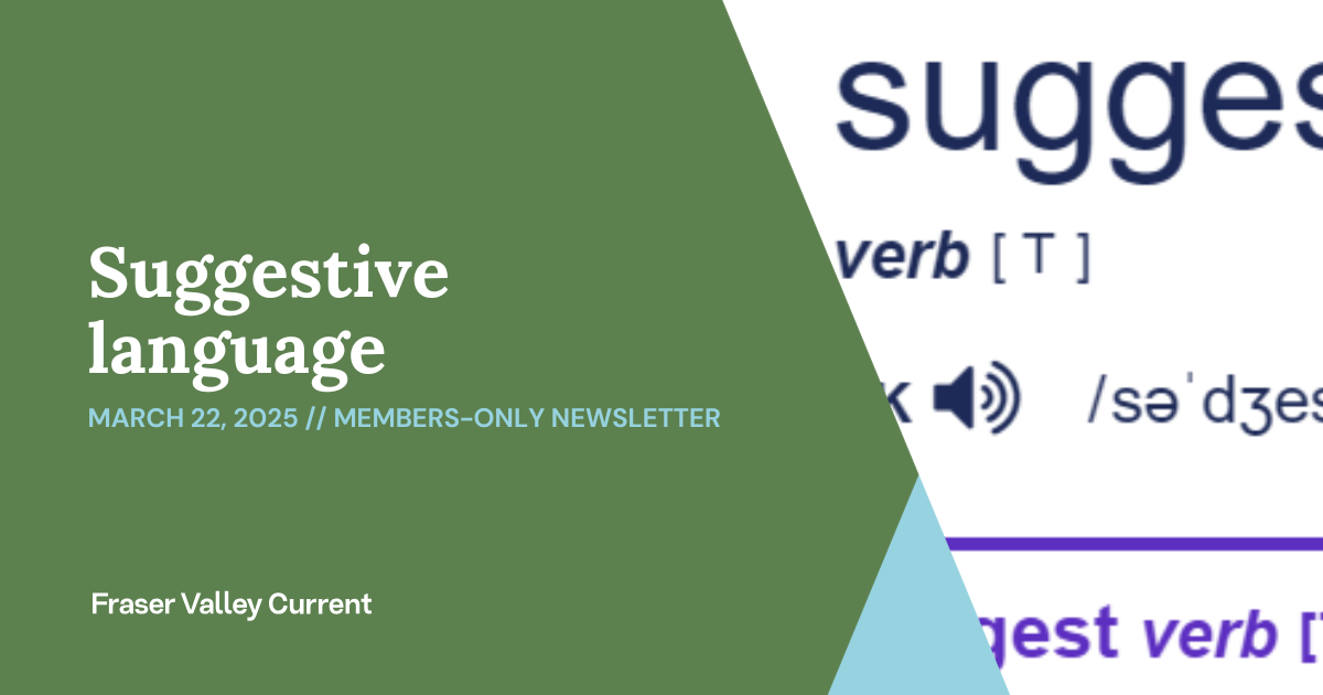 FVC Weekend Edition—Suggestive language