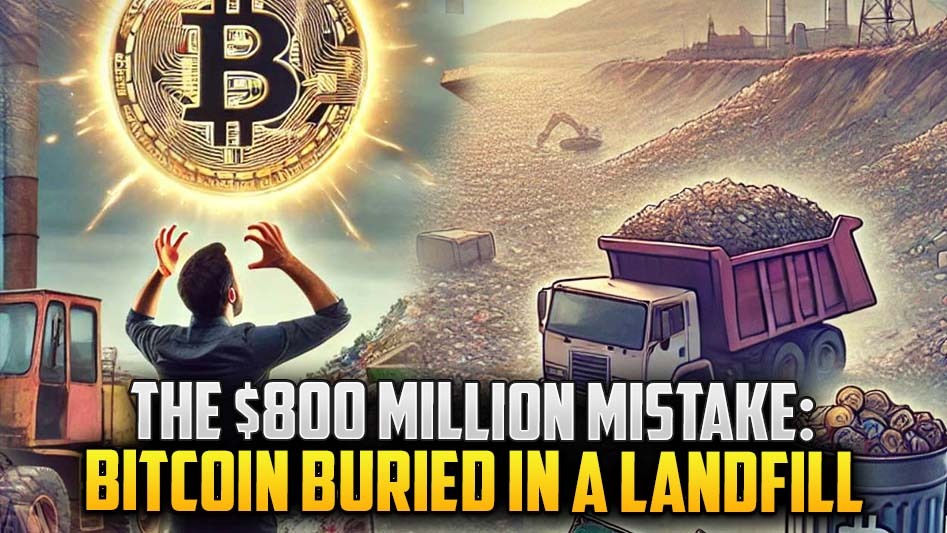 The $800 Million Mistake: Bitcoin Buried in a Landfill