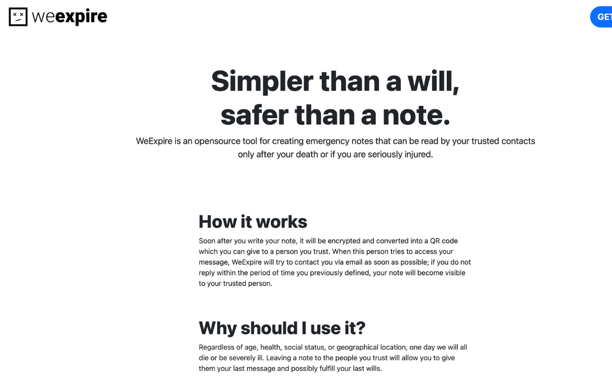 Leave Notes After Your Death