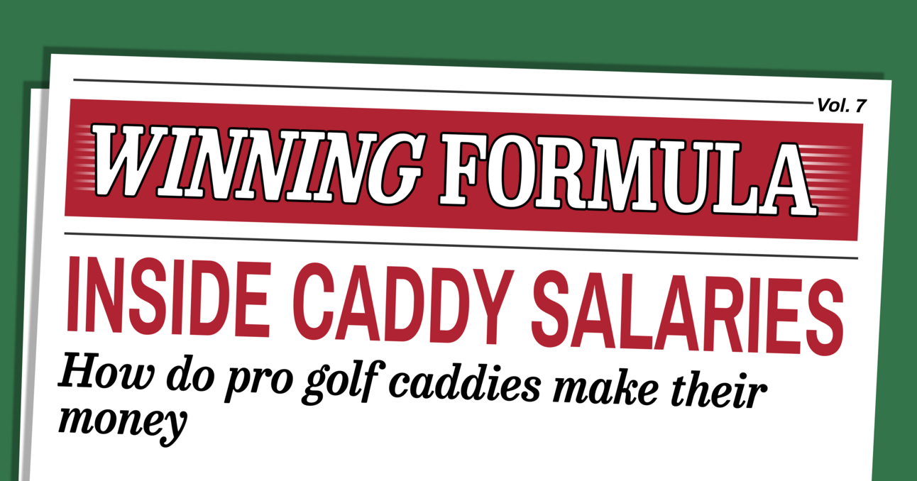 How do pro golf caddies make their money