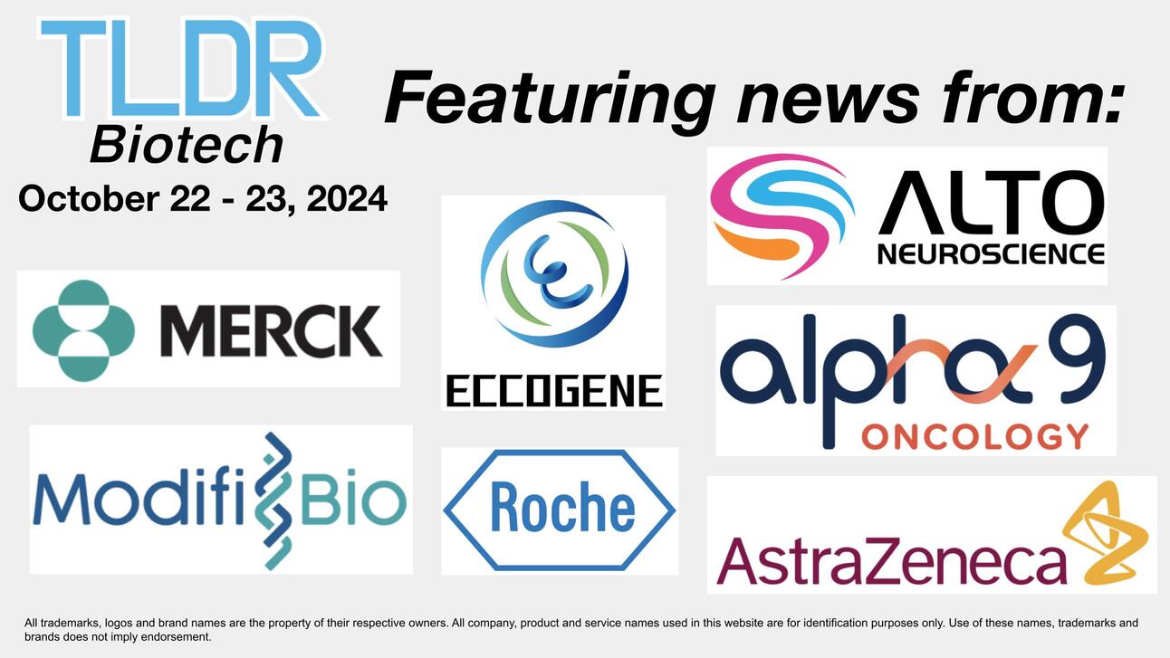 Biotech & Pharma Updates | October 22 - 23, 2024