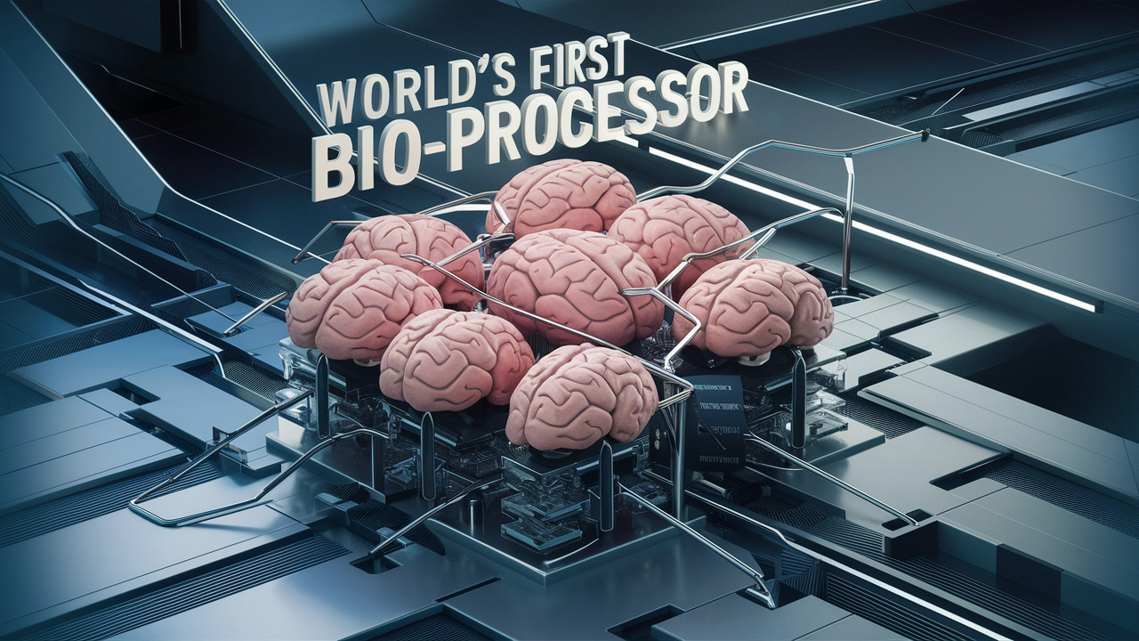 🧬World’s First Bioprocessor: A Game Changer