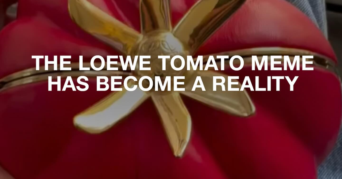 What we can learn from Loewe's meme-inspired bag