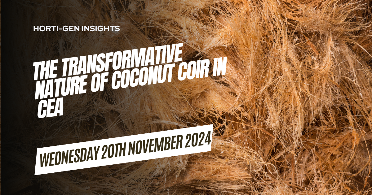 Exploring The Transformative Nature Of Coconut Coir In CEA