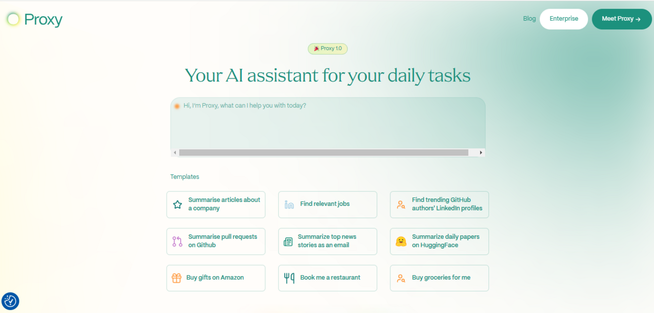 Convergence AI Proxy 1.0 Challenges OpenAI's Operator.