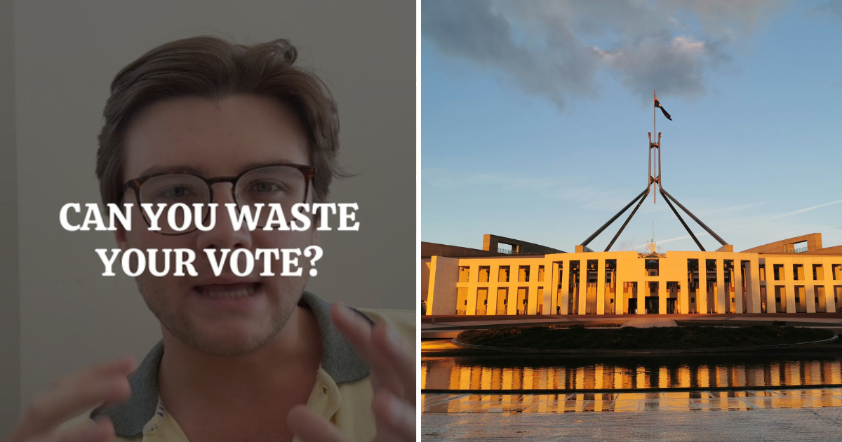Can you “waste” your vote in Australia?