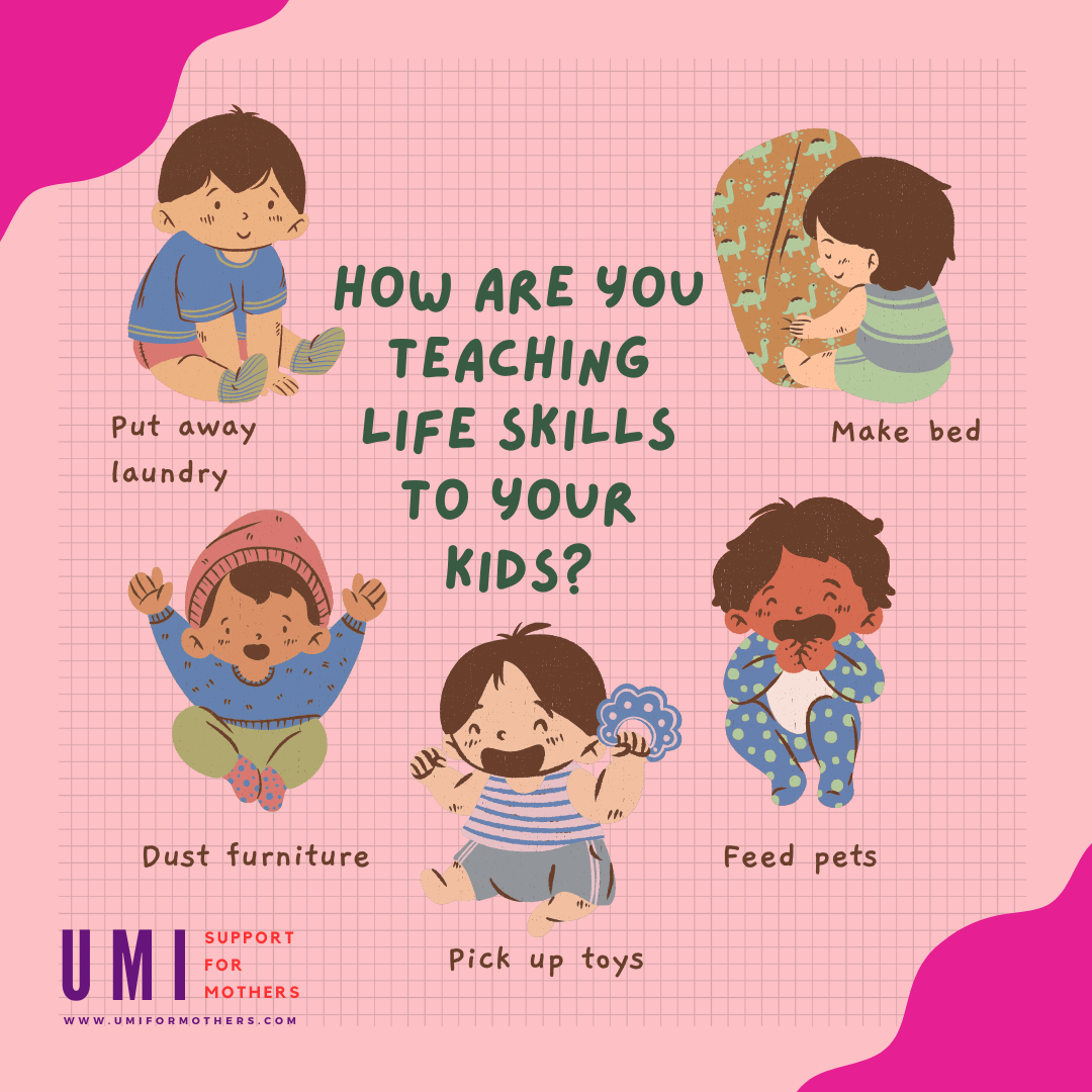 How are you teaching your kids basic life skills?