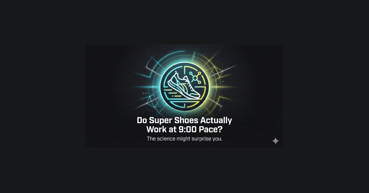 🏃‍♂️ Super Shoes at 9:00 Pace: Science Reveals Surprising Performance ...